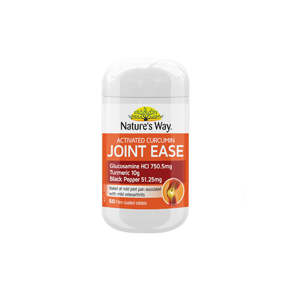 Natures Way Activated Curcumin Joint Ease 50 Tablets – Shop & Dispatch