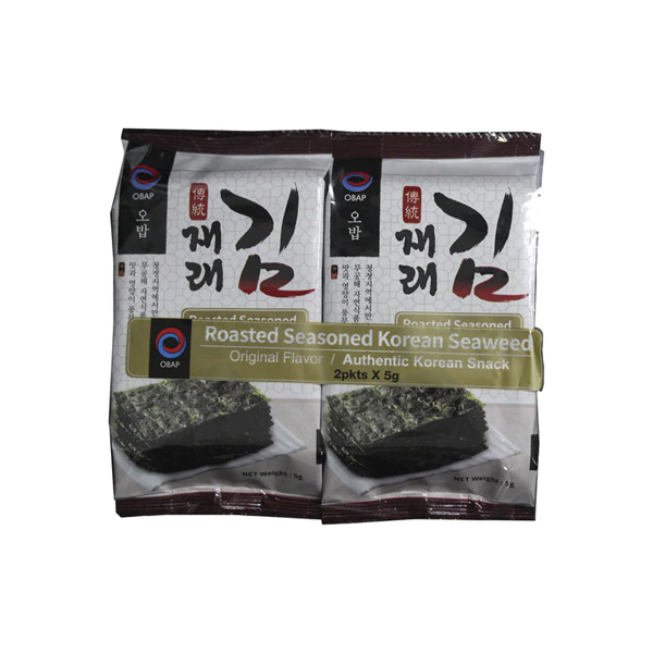 OBAP Roasted Seasoned Seaweed 2 Pack | 10g – Shop & Dispatch