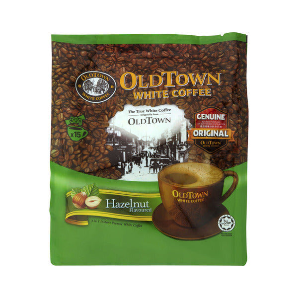 Old Town 3 In 1 Hazelnut White Coffee | 570g – Shop & Dispatch