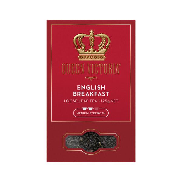 Queen Victoria English Breakfast Loose Leaf Tea | 125g – Shop & Dispatch