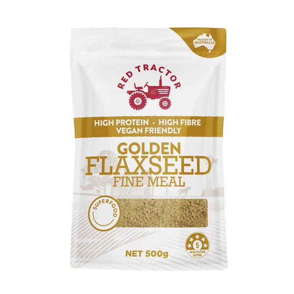 Red Tractor Golden Flaxseed Meal Defatted | 500g – Shop & Dispatch