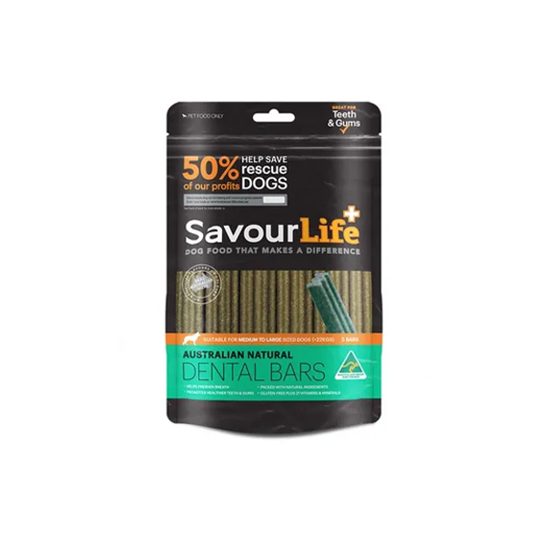 Savour Life Dental Bars Medium-Large Dogs 5pk – Shop & Dispatch