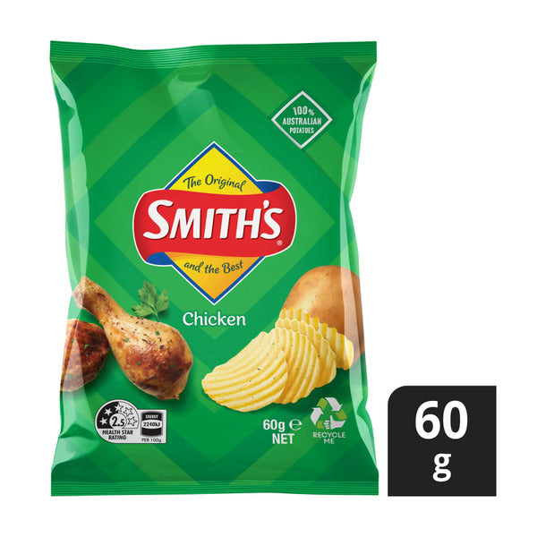 Smiths Crinkle Potato Chips Chicken | 60g – Shop & Dispatch