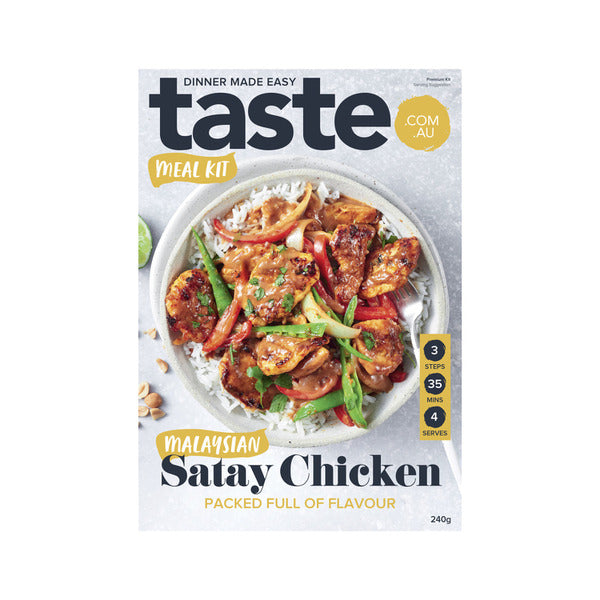 Taste Malaysian Satay Chicken Kit | 240g – Shop & Dispatch