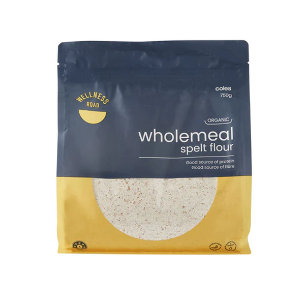Wellness Road Organic Spelt Wholemeal Flour | 750g – Shop & Dispatch