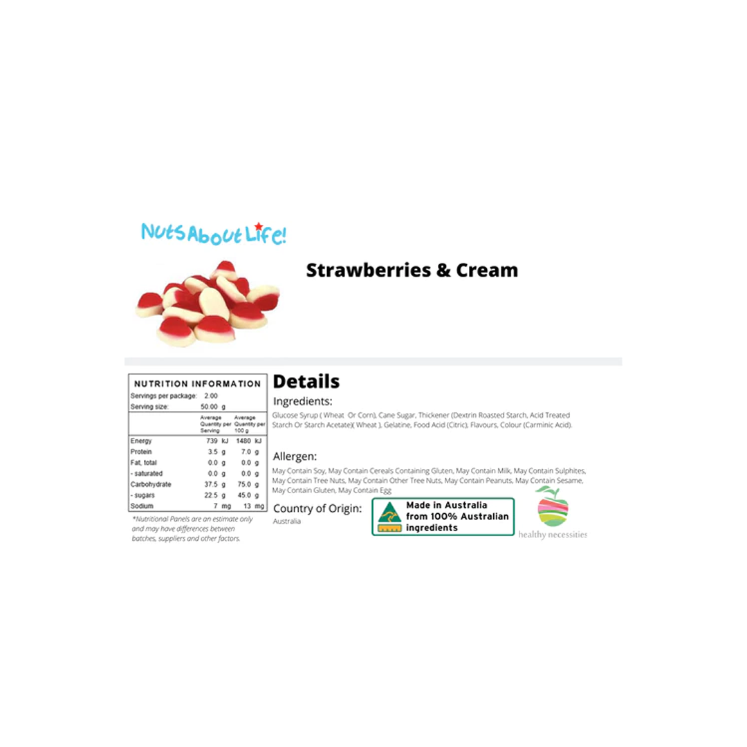 Strawberries and Cream | 1Kg – Shop & Dispatch